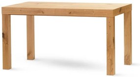 Jídelní rozkládací stůl WOODY — 140x80 cm (rozklad + 40 cm), dub sukatý