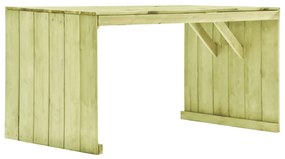 vidaXL Zahradní stůl 150 x 87 x 80 cm impregnované borové dřevo