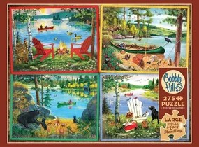 COBBLE HILL Puzzle Země chatařů XL / 275 dílků / od 9 let