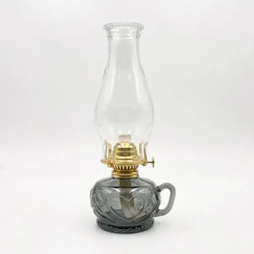 Brilagi - Petrolejová lampa MERLIN kouřová/šedá