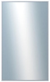 DANTIK - Zarámované zrcadlo - rozměr s rámem cca 60x100 cm z lišty Hliník stříbrná drás|P269-218 (7269218)
