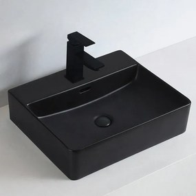 Umyvadlo KW6146 - nástěnné i na desku - sanitární keramika - 50 x 42 x 12,5 cm - možnost volby barvy
