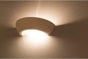 Nástěnné keramické svítidlo SOLLUX Oskar E27 1x60W bez zdroje SL.0160
