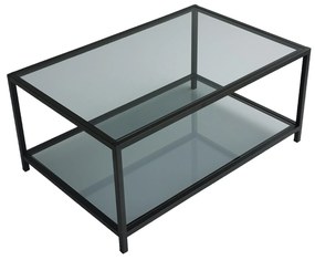 Konferenční stolek Astidas (šedá + černá). 1089707