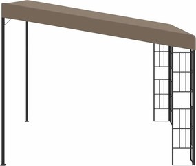 Altán ke zdi 3 x 3 m taupe textil 312260