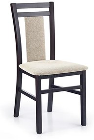 Halmar Hubert 8 - Dřevěná jídelní židle 45x51x90cm - wenge