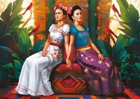 TREFL Puzzle Premium Plus Frida Kahlo: Dvě já / 1000 dílků / 68,3 × 48