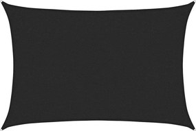 Stínící plachta 160 g/m² černá 2 x 3 m HDPE 311722