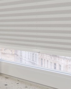 Plisé roleta na míru Harmonica barva bílá látka poloprůhledná