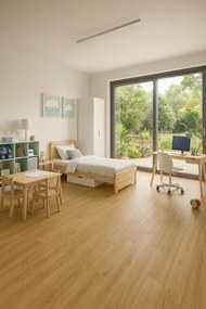 PVC podlaha - lino Ambient Honey Oak 636M, na mieru, šíře 2m,3m,4m, béžová, bez podkladu, chodba / predsieň, Beauflor