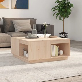 Konferenční stolek 80x81x36,5 cm masivní borové dřevo - Default Title
