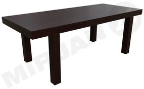 Rozkládací stůl AF-25 90x160x210 cm, Barva dřeva: bílá