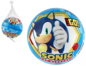 Míč Ježek Sonic nafouknutý 14cm v síťce