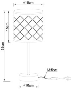 GLOBO KIDAL 15228T Stolní lampa