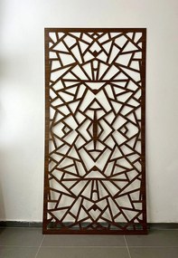 dřevo života Dekorační panel GEOMETRY Barevný vzor: Světlý dub, Rozměry (cm): 60x120