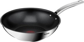 Wok nerezová pánev s nepřilnavým povrchem ø 28 cm Intuition B8171944 – Tefal
