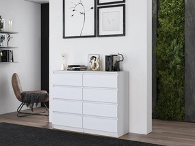 Komoda MALWA M8 120 Bílá