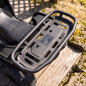 AIYAPLAY elektrická čtyřkolka pro děti 12 V, Li-ion, 2 motory, černá