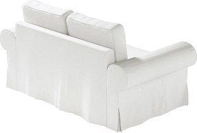 Potah na pohovku IKEA Backabro 2-místná, rozkládací barva krémová látka pletený vzor