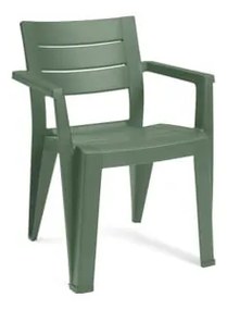 Zelená plastová zahradní židle Julie – Keter