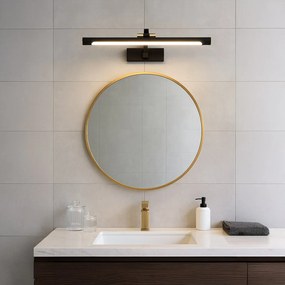 Nástěnné LED svítidlo Vinci, 1x LED 15w, 4000k, (fi 60cm), b/g