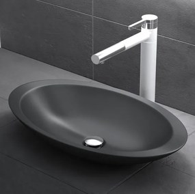 design černé umyvadlo COLOSUM G802 ANTHRAZIT MATT - 60cm