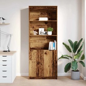 Skříň highboard Staré dřevo 70x35x180 cm kompozitní dřevo 3328478