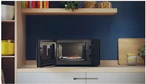 Candy CMW20SMB černá / Mikrovlnná trouba / 700W / 20L / Otočné ovládán