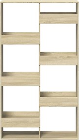 Dělicí stěna dub sonoma 100 x 33 x 175 cm kompozitní dřevo 3309575