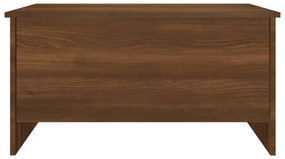 Konferenční stolek hnědý dub 80x55,5x41,5 cm kompozitní dřevo - Default Title