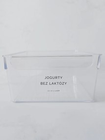 JOGURTY BEZ LAKTÓZY - Samolepka na dózy do lednice, 6 x 4 cm