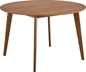 XXXLutz JÍDELNÍ STŮL, ořech, kaučukové dřevo, barvy vlašských ořechů, 105/105/76 cm MID.YOU - Jídelní stoly - 001749049815