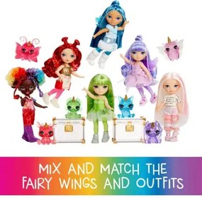 MGA Rainbow High Malá sestřička víla - Apple (Red) / od 4 let