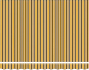 Rám markýzy Žlutá a Šedá 350 x 250 cm 3330320