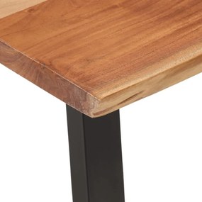 vidaXL Konferenční stolek medově hnědý 110 x 55 x 40 cm masivní akácie [374951] Barva: Přírodní
