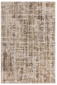 Tribeca Design Kusový koberec Zoom Abstract Beige Rozměry: 200x290 cm
