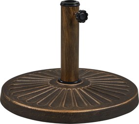 Podstavec pod slunečník Yaheetech – bronzová, 10 kg (256852293156)