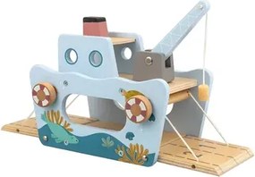 2KIDS TOYS Magnetická hračka Rybářská loď / od 2 let