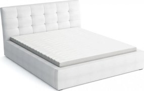 Casarredo - Komfort nábytek Čalouněná postel TEKLI 160x200, výběr ekokůže | potah: soft 17