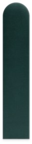 Čalouněný panel - Oblouk - 20x80cm Barva: Lahvově zelená