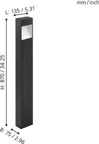 EG 98097 Venkovní stojací svítidlo MANFRIA 98097 - EGLO