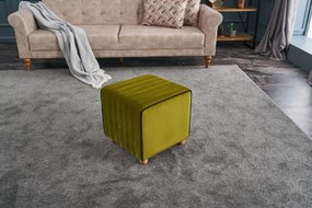 Atelier del Sofa Taburet Mona Puf - Green, Zelená