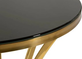 Designový odkládací stolek Tadanori 50 cm zlatý
