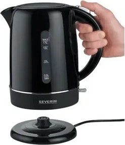 Severin WK 4322 černá / Rychlovarná konvice / 2200W / 1.7l