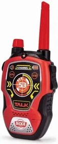 Dickie Vysílačky Walkie Talkie Fun 16 cm 2 ks v setu / 2,4 GHz / dosah