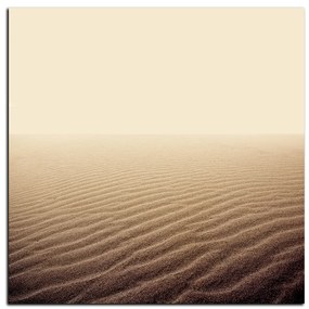 Obraz na plátně - Písek v poušti - čtverec 3127A (80x80 cm)