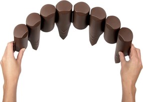 Palisáda zahradní Oggy terakota 250cm