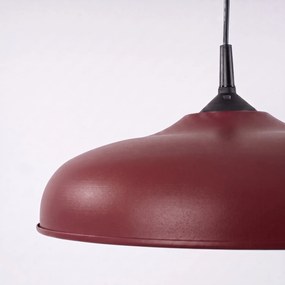 Sollux Lighting Závěsné svítidlo GINA bordó