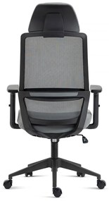 Kancelářská židle Autronic KA-V324 — černá/šedá