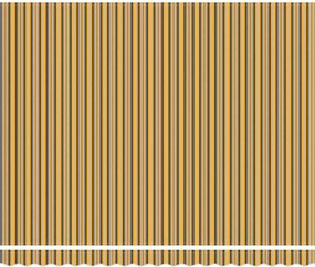 Stahovací markýza Vícebarevný 400 × 300 cm Textil a kov 3330587